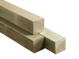 Geïmpregneerde balk 44x44mm x 420cm